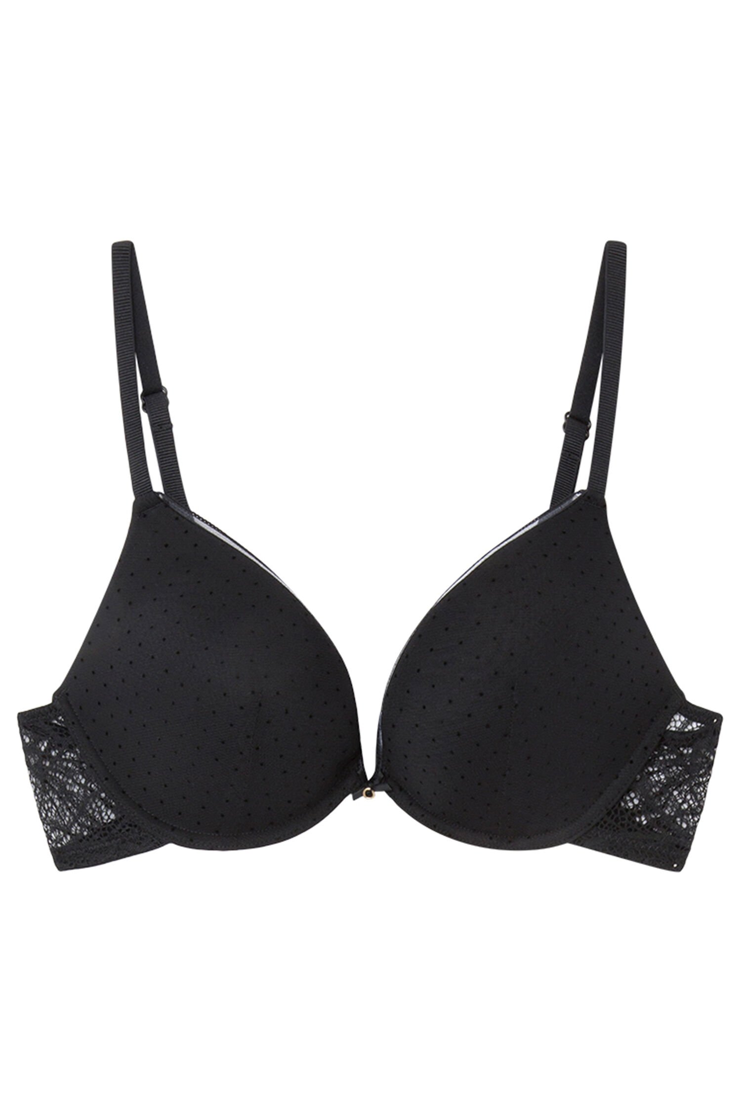 Gorgeous Tulle Lace Push Up Bra Figchic